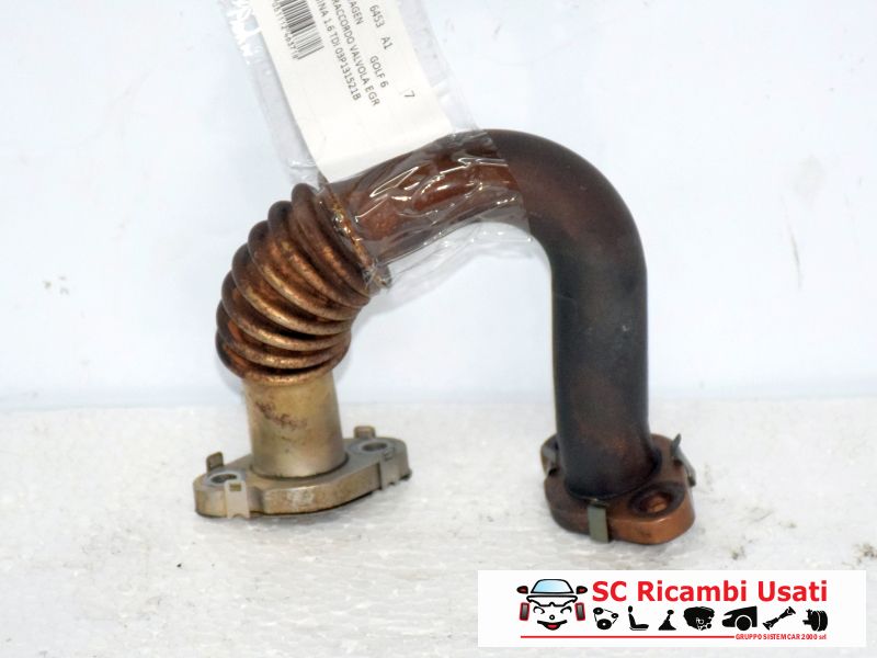 Tubo Raccordo Valvola Egr 1.6 Tdi Vw Golf 6 03P131521B | SC Ricambi Usati