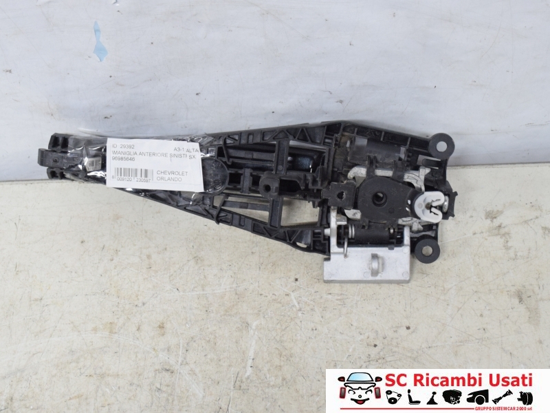 Maniglia Anteriore Sinistra Chevrolet Orlando 96985646 | SC Ricambi Usati