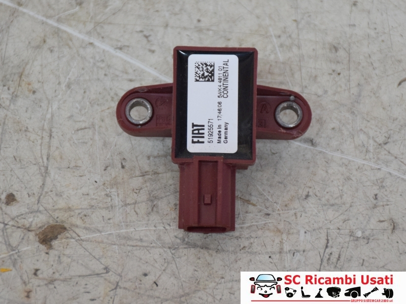 Sensore Airbag Porta Fiat 500 51925571 5WK481101 | SC Ricambi Usati