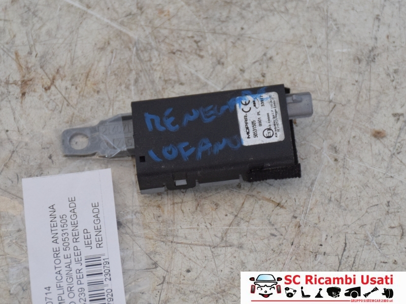 Amplificatore Antenna Radio Jeep Alfa Romeo 50531505 50524239 | SC ...